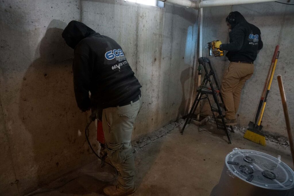 Basement Waterproofing Solutions & Services in NH, MA, & ME